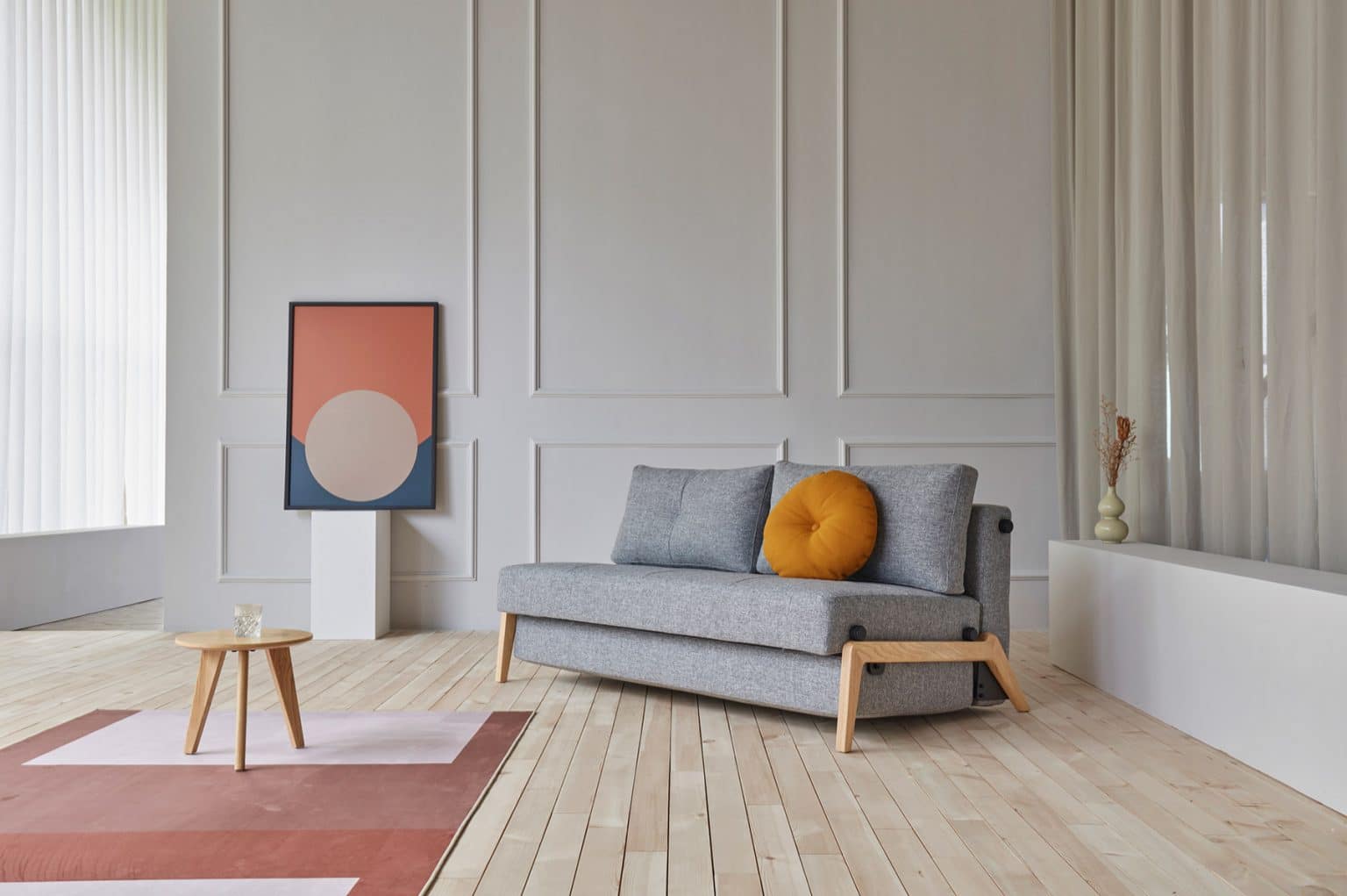 Cubed Wood 140 sovesofa - Innovation Living - Sengemakeriet Tønsberg